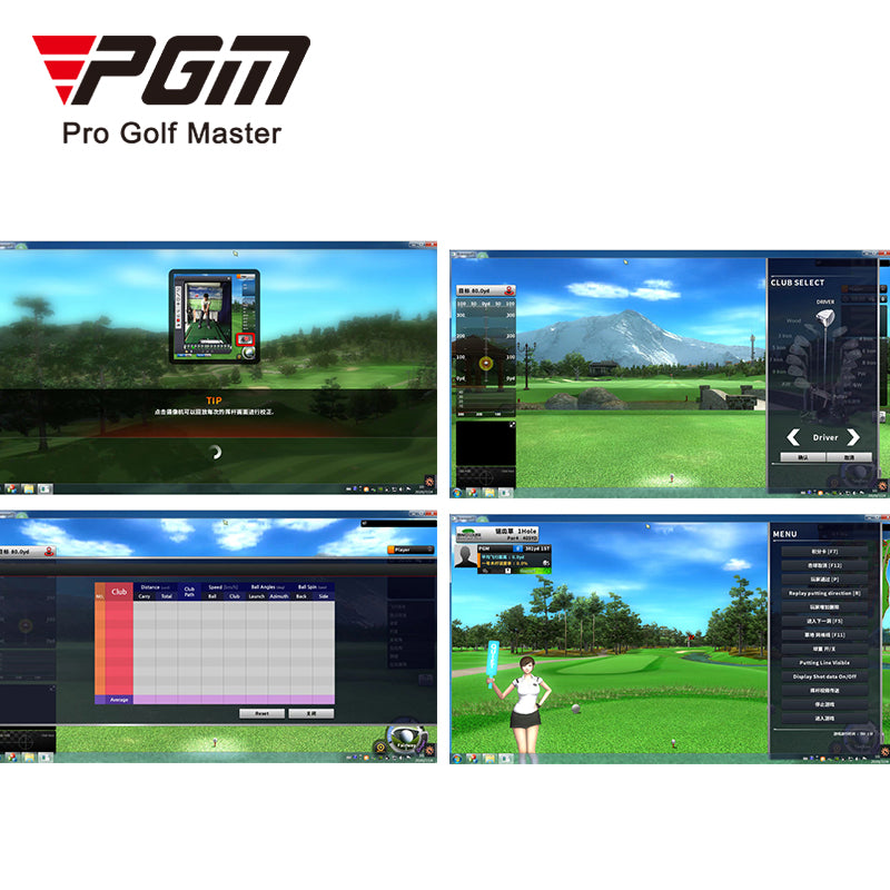 PGM Commerical Indoor Golf Simulator System – PGM Golf Australia